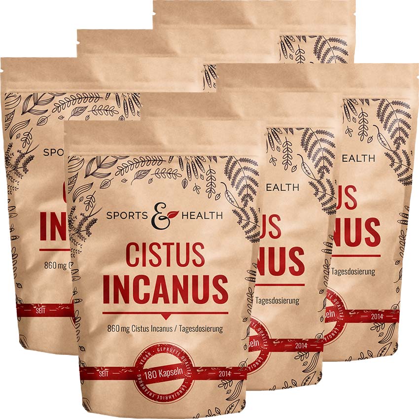 Vegane Cistus Incanus Kapseln von Sports&Health – Sports & Health Shop